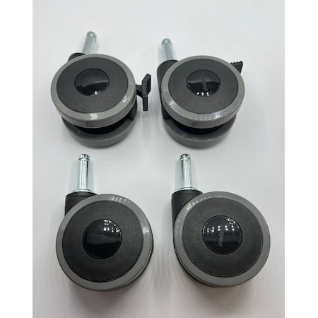 Invacare Bed Caster Set, 4PK 1123550 | Zoro